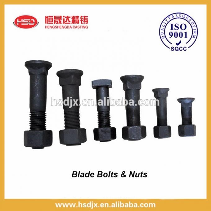 different types construction bucket pin bolt and nut bolts and washer
