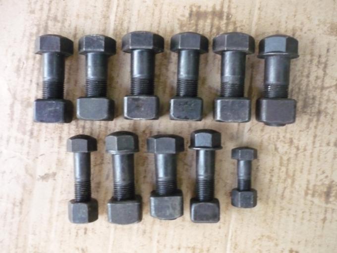 12.9 Strong Excavator track link Bolt and nut / track bolt and nut ...